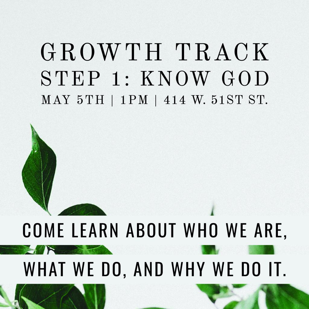Growth Track | - Every Nation Church, New York